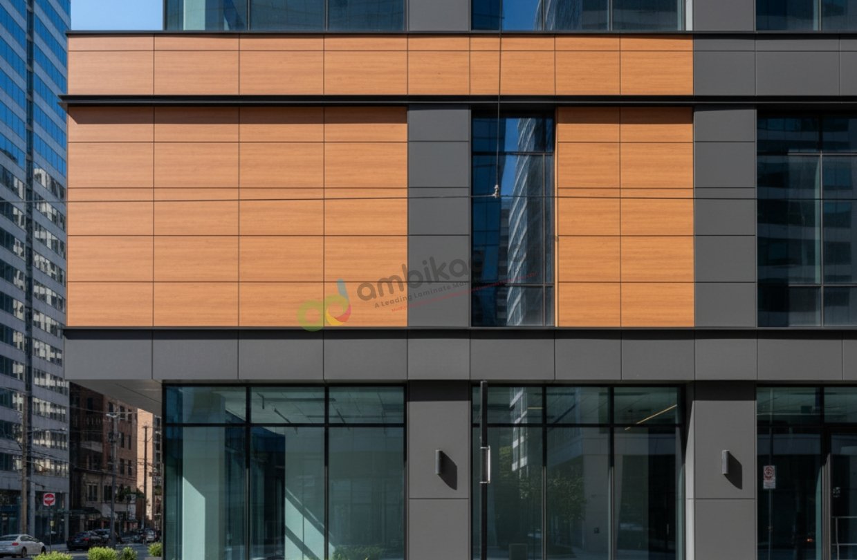 How to Choose the Right HPL Sheet for Commercial Facades - Ambika Decor ...